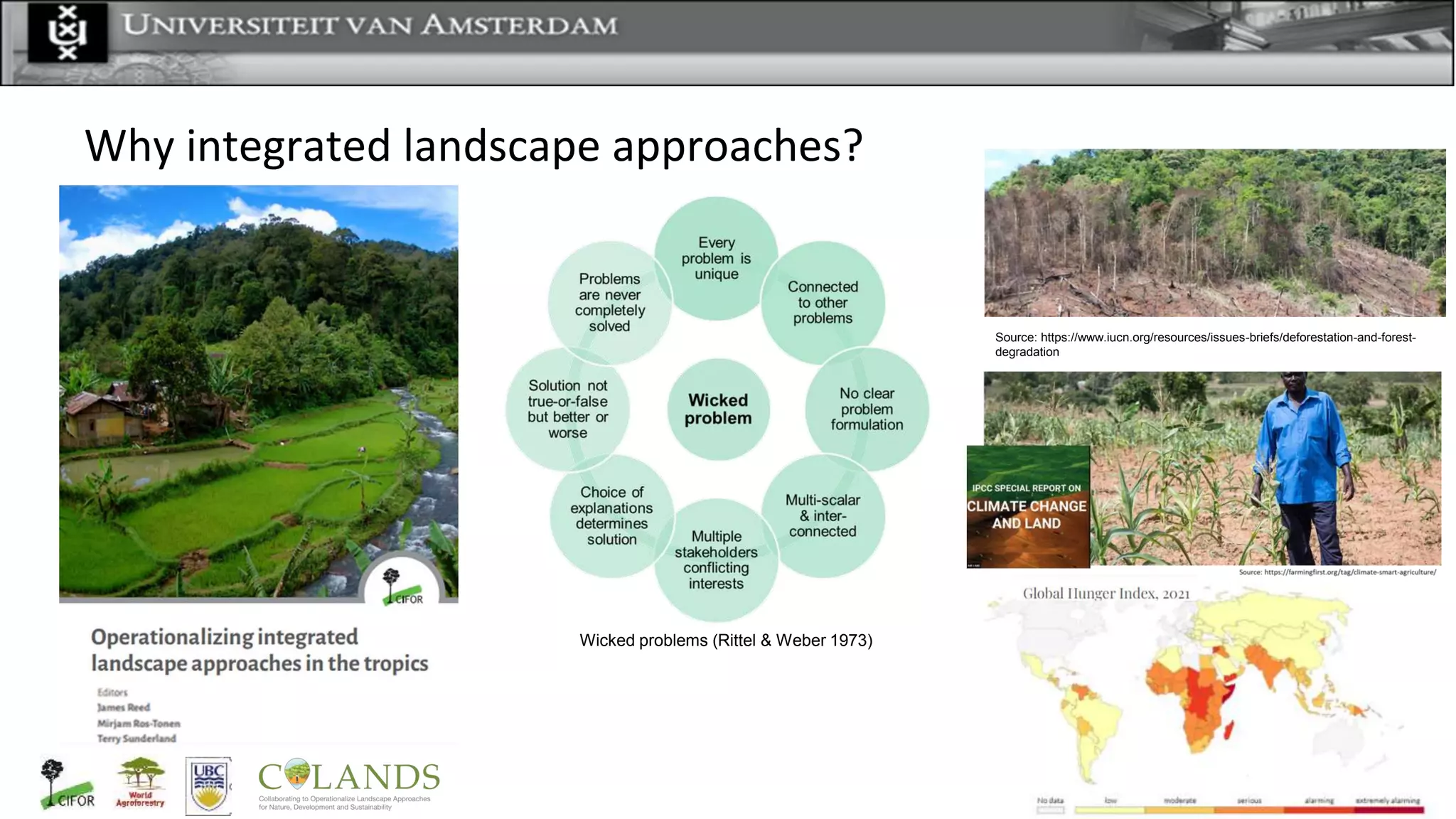 Accommodating power and inclusivity in integrated landscape approaches ...