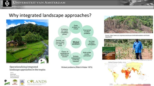 Accommodating power and inclusivity in integrated landscape approaches ...