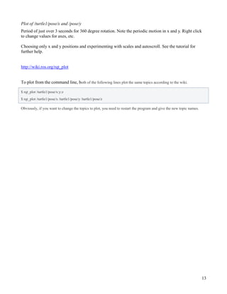 Ros turtlesim | PDF | Operating Systems | Computer Software and Applications