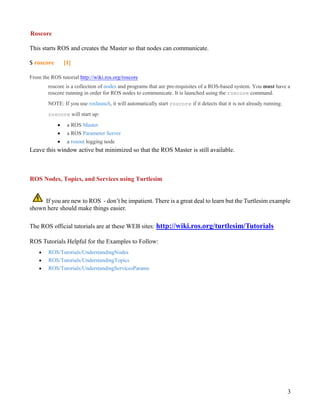 Ros turtlesim | PDF | Operating Systems | Computer Software and Applications