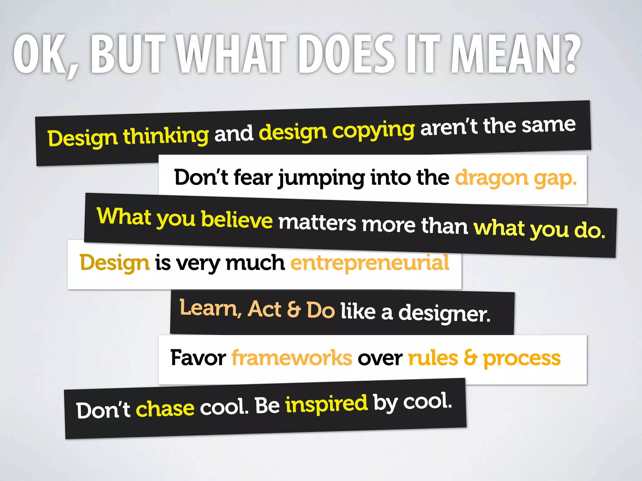 Rebirth of Slick: Why Great Design Will Make People Love Your Company | PPT