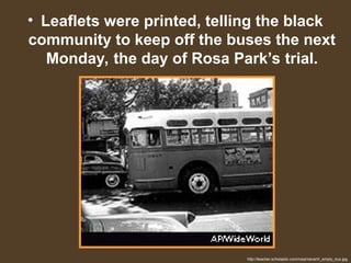 Black history month celebration- rosa parks | PPT