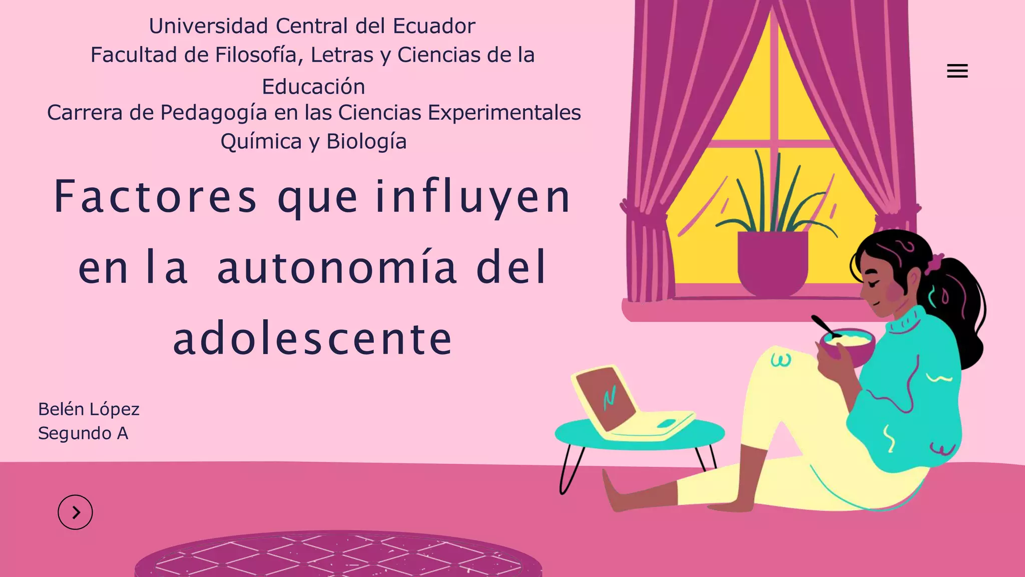 Factores que influyen en la autonomía del adolescente | PPTX