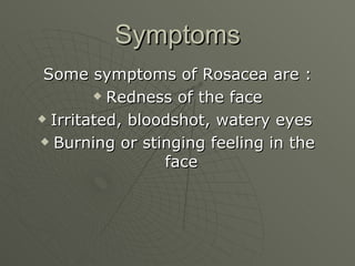 Rosacea | PPT