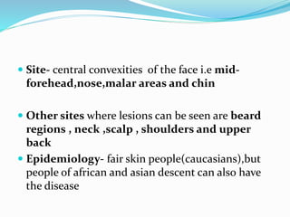 Rosacea and lymphocytic infiltration disorders | PPTX