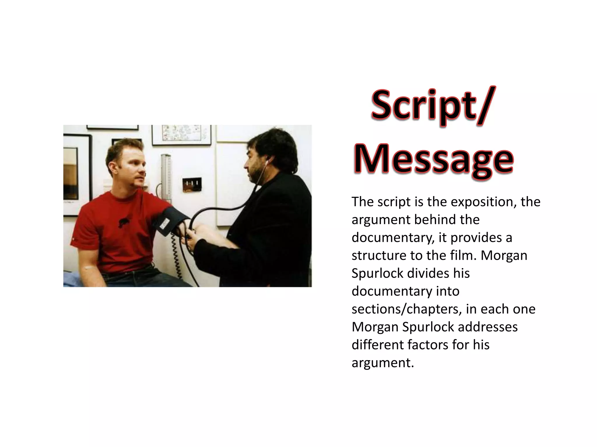 Analysis of Supersize Me | PPTX