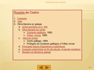 Rosalía esquemas | PPT