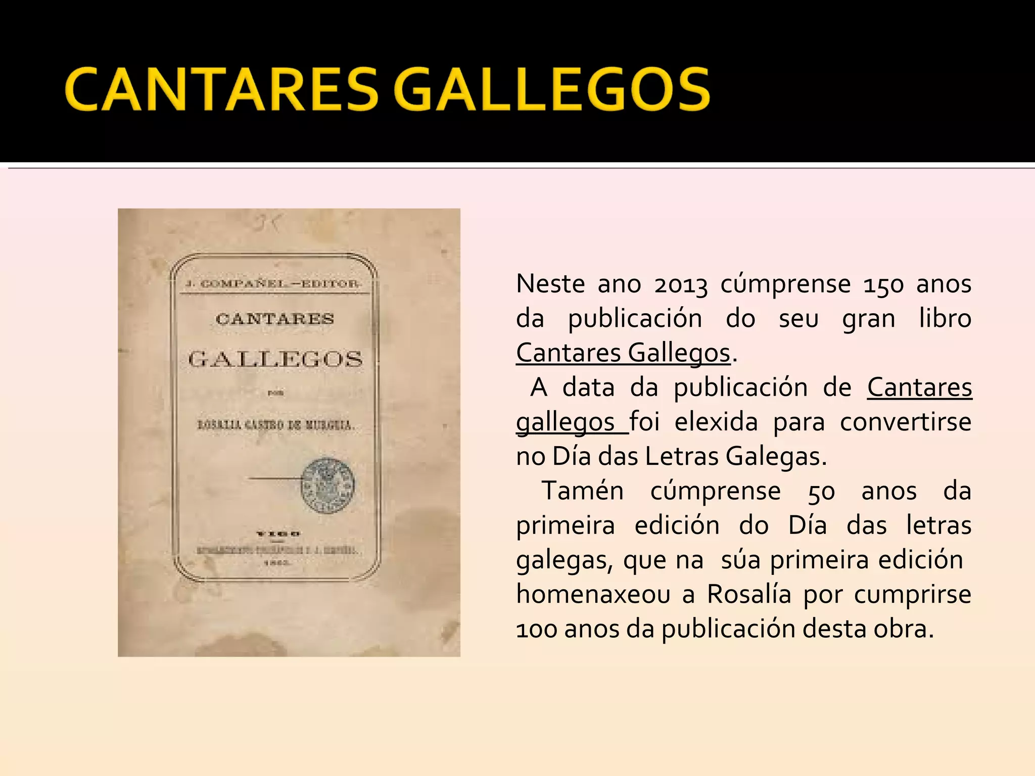 Rosalía de Castro | PPT