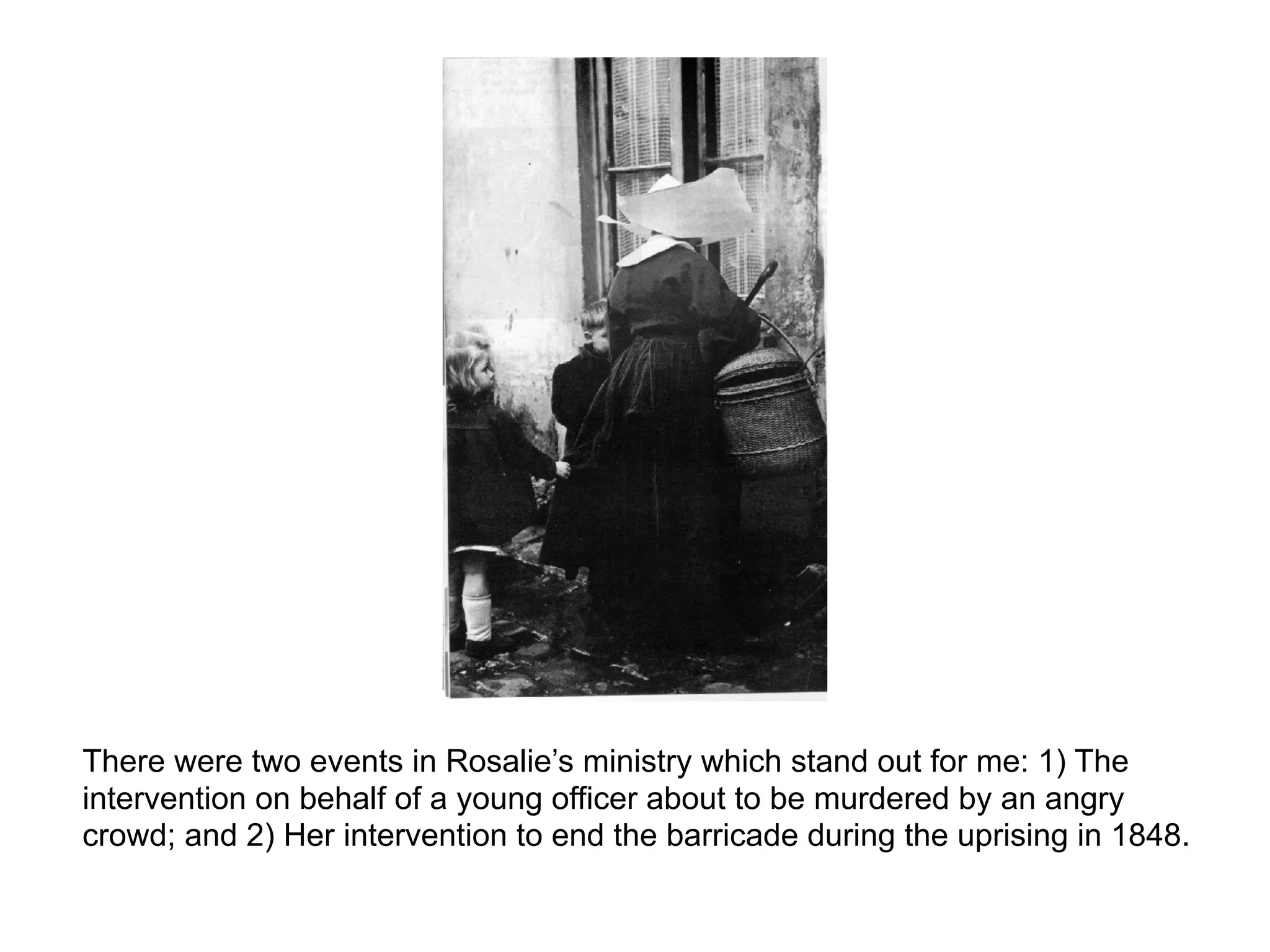 Blessed Rosalie Rendu, D.C. | PPT