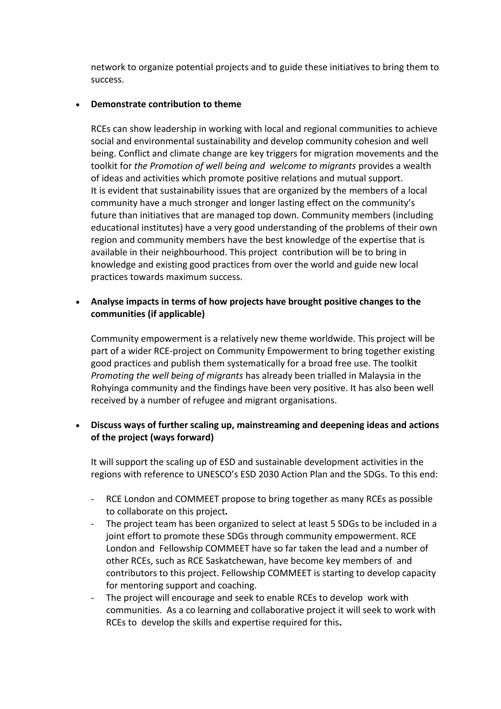 Toolkits for Community Empowerment Project | DOCX