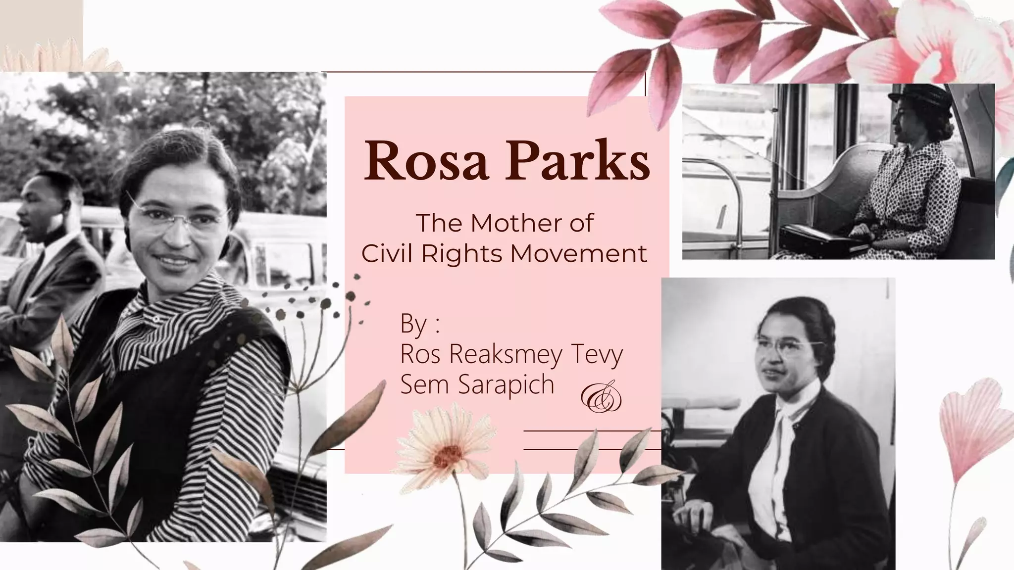 Rosa park : the mother of civil rights movement | PPTX