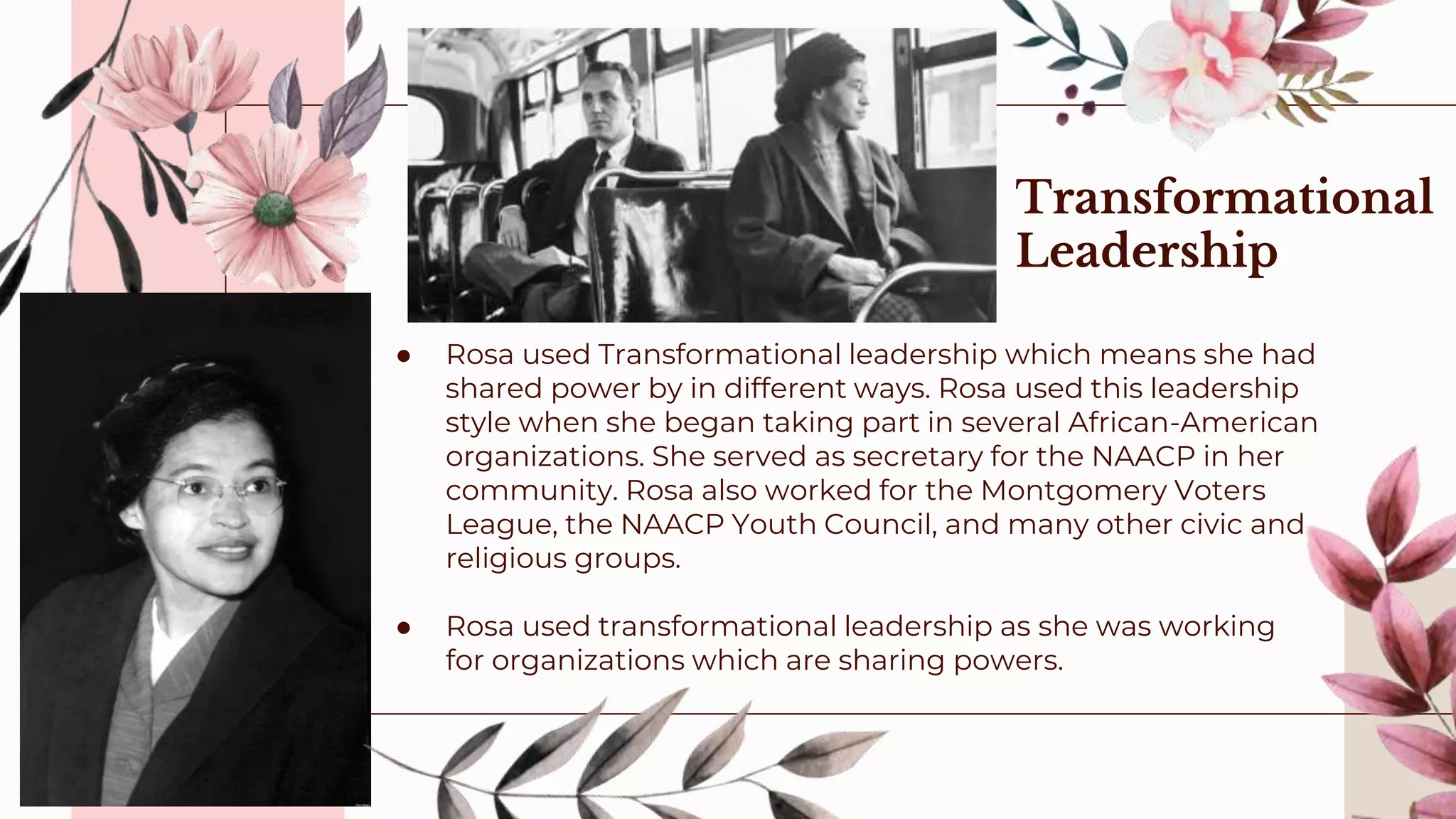 Rosa park : the mother of civil rights movement | PPT
