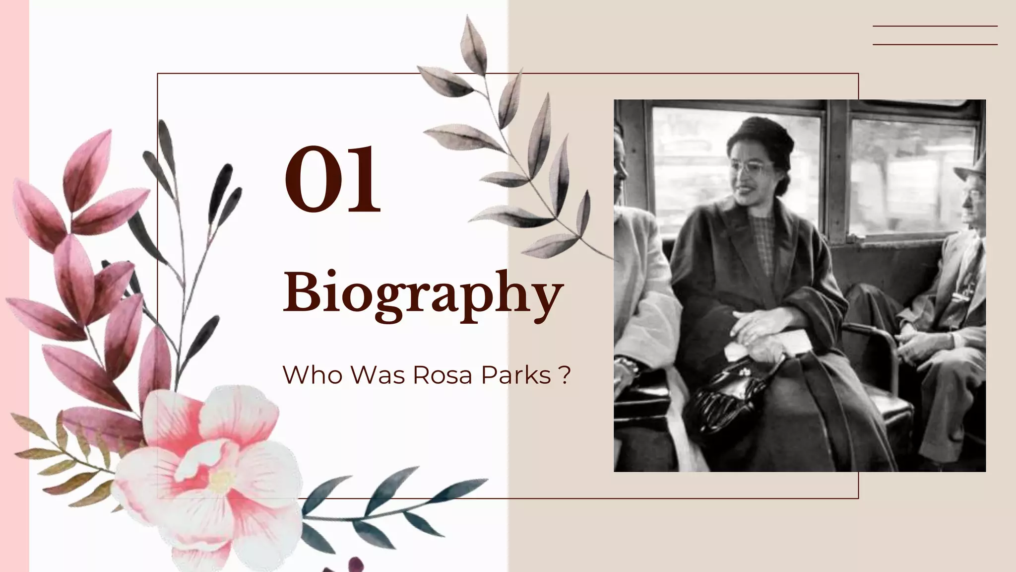 Rosa park : the mother of civil rights movement | PPTX