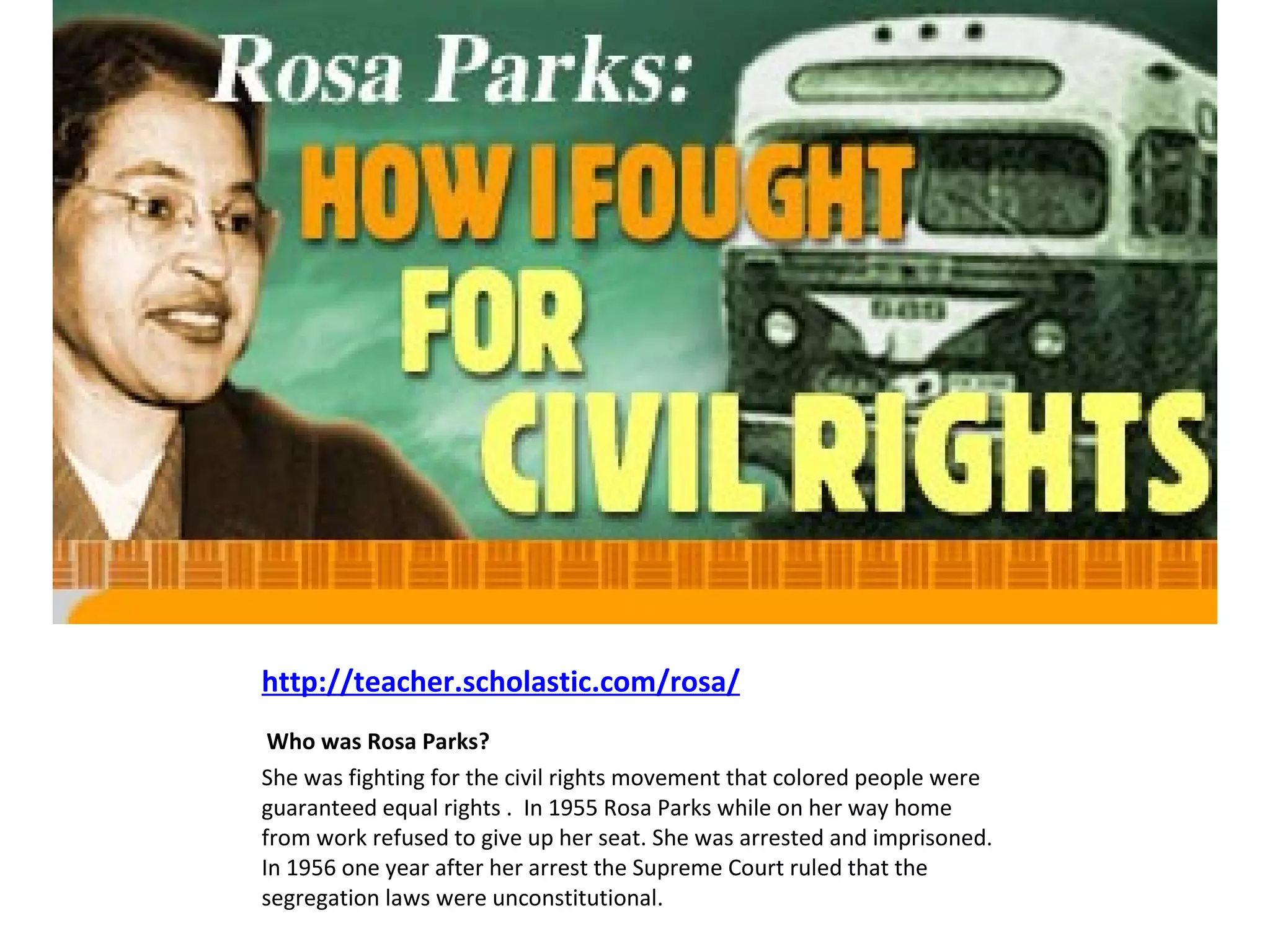 Rosa parks | PPT