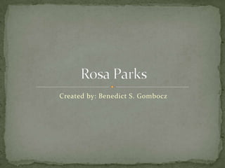 Rosa Parks | PPTX