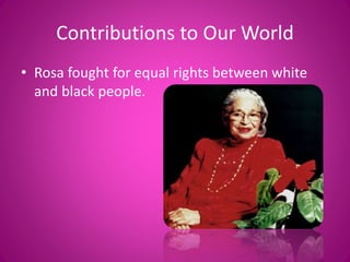 Rosa Parks | PPTX