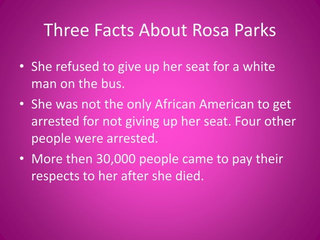 Rosa Parks | PPT