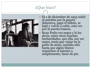 Rosa parks | PPTX
