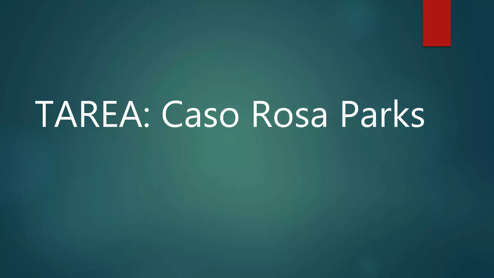 Rosa parks | PPTX