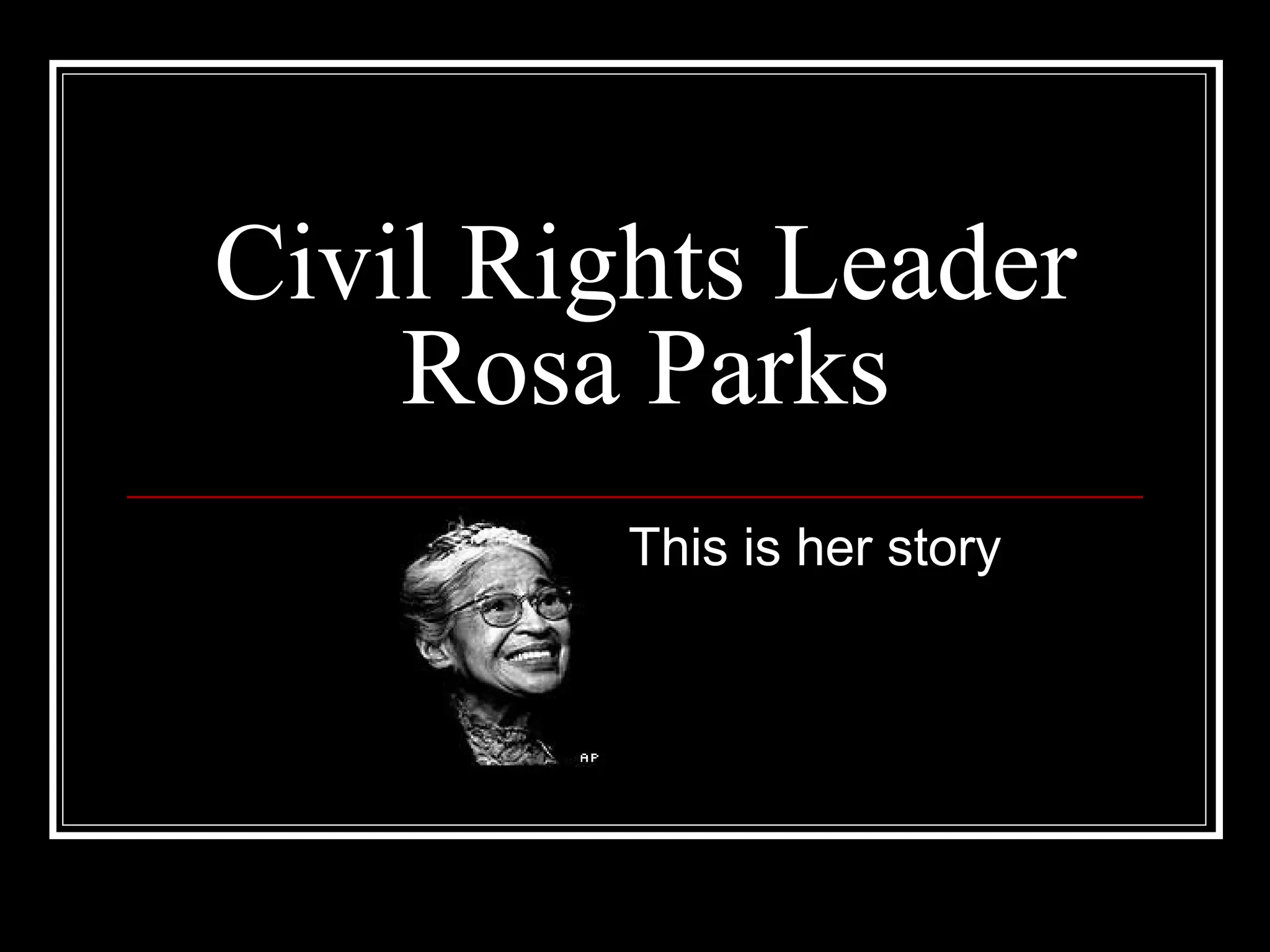 Rosa Parks | PPT