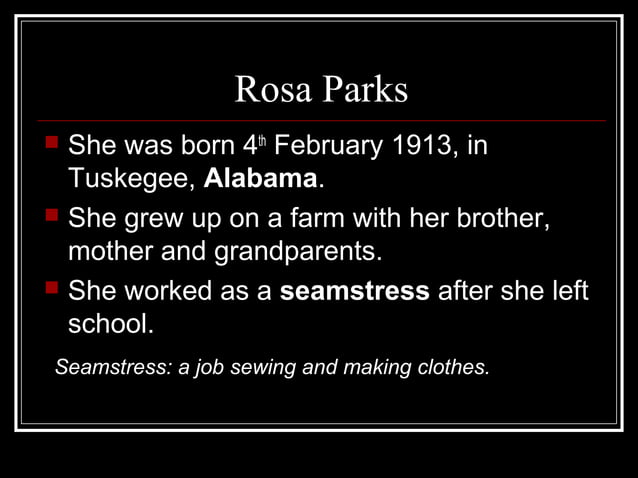 Rosa Parks | PPT