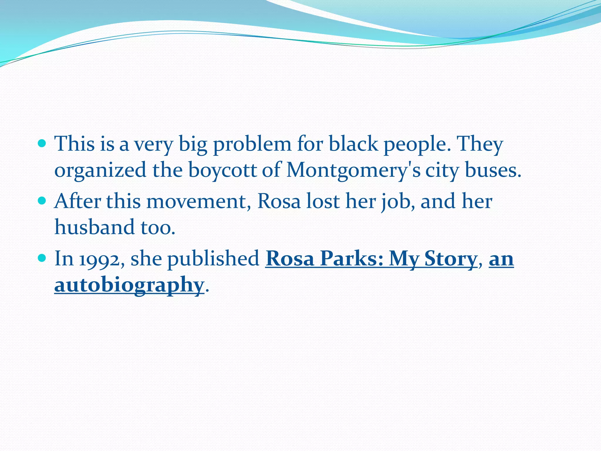 Rosa parks2 | PPTX
