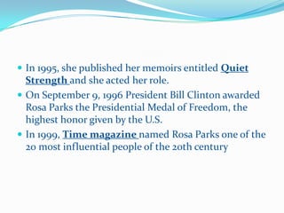 Rosa parks2 | PPTX