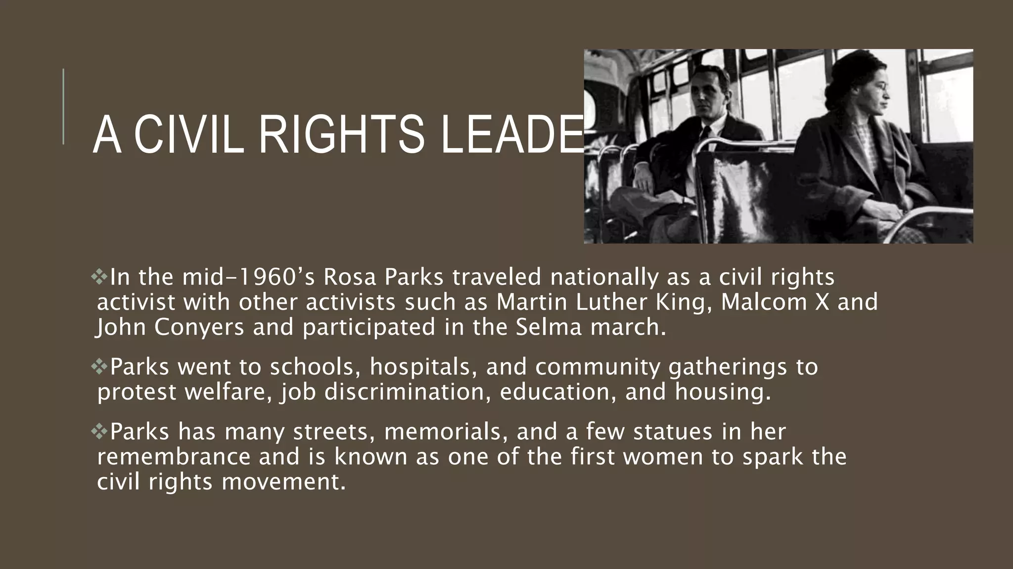 Rosa parks ppt | PPTX