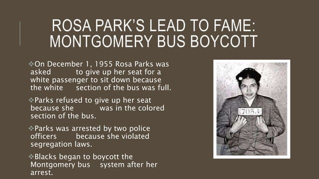 Rosa parks ppt | PPTX