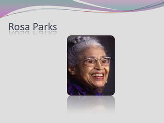 Rosa parks presentation | PPTX