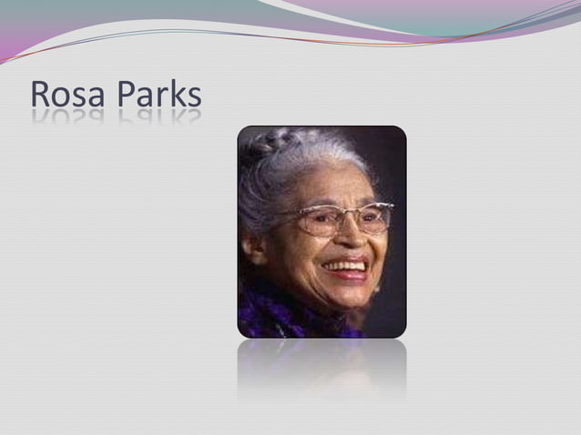 Rosa parks presentation | PPTX | Funeral | Personal Celebrations & Life ...