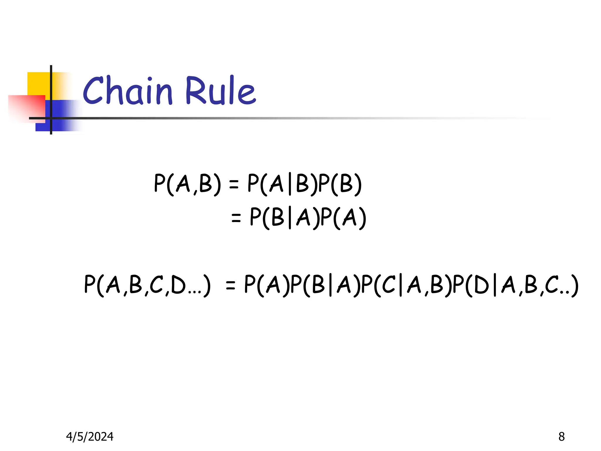Elementary Probability and Information Theory | PPT