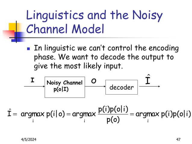Elementary Probability and Information Theory | PPT