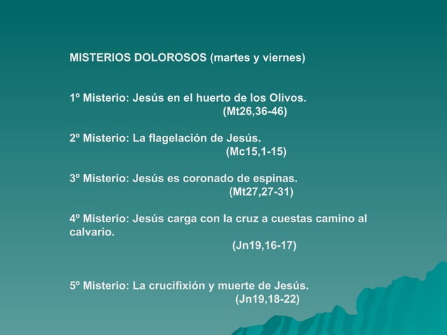 Rosario misionero mercedes maud | PPT