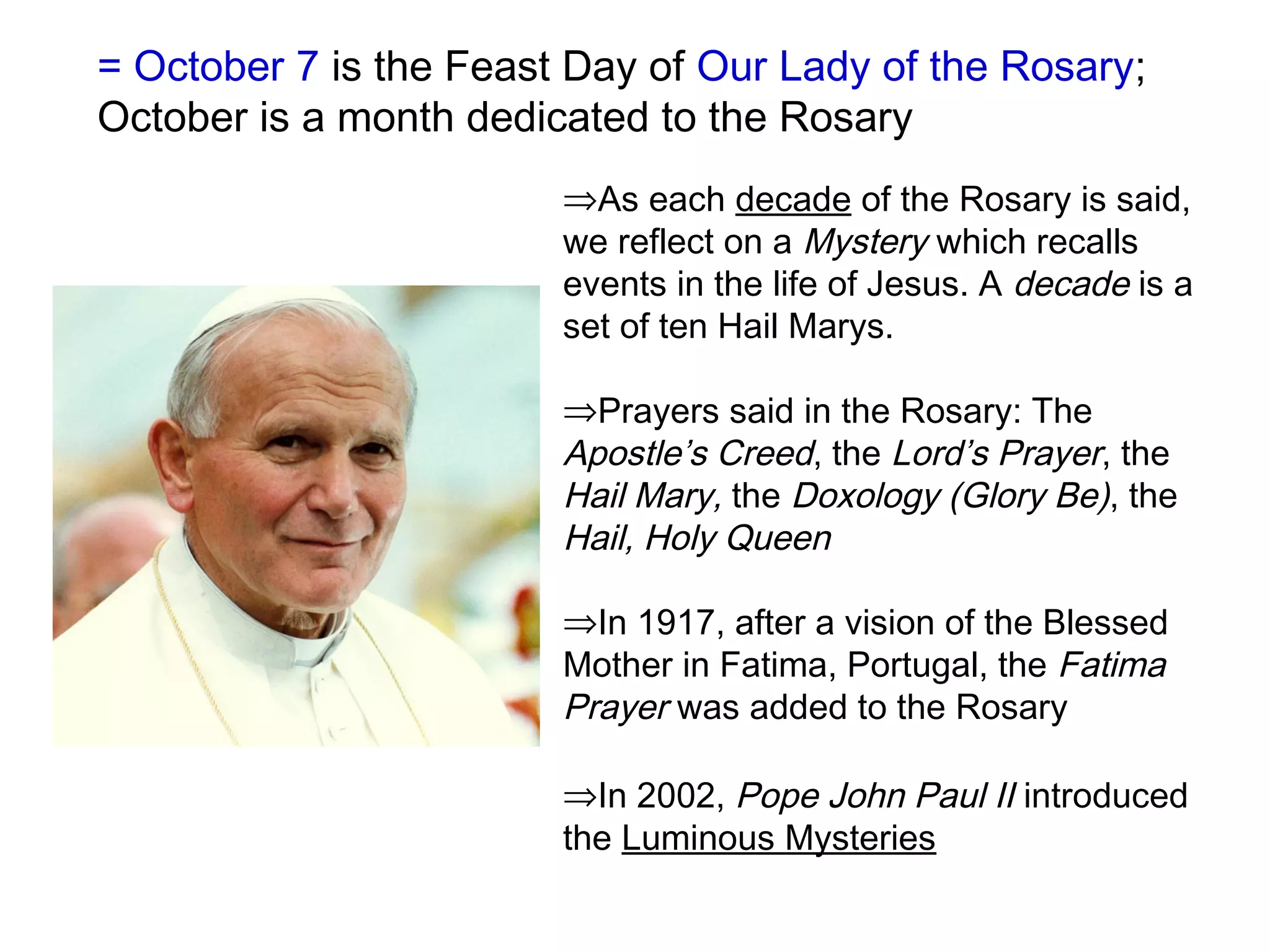 Rosary | PPT