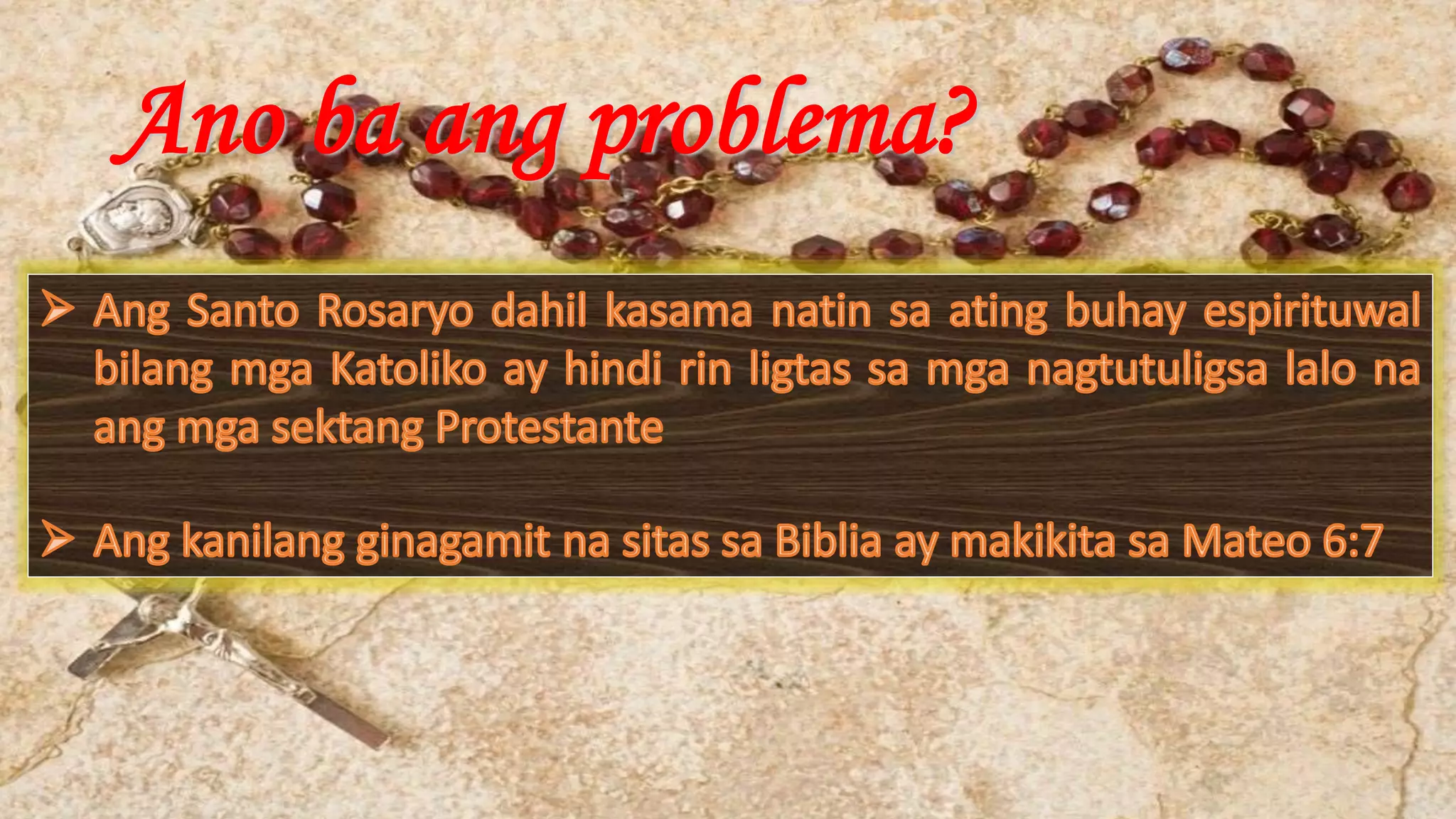 Rosary (Good of the Order 2017) | PPTX