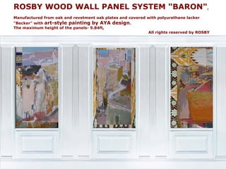 ROSBY branded wood wall panel systems. | PPT