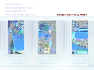 ROSBY branded wood wall panel systems. | PPT