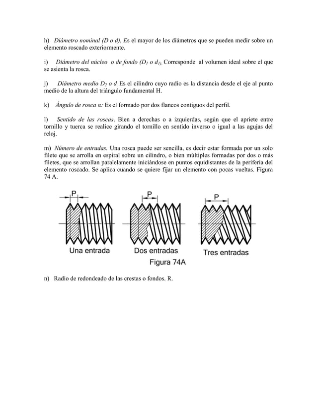 Roscas para tornillos | DOCX