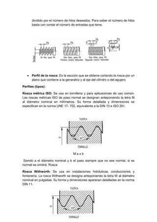 Roscas y tornillos | PDF