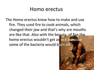 Roscoe food and clothing of early man | PPT