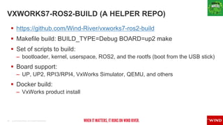 ROS2 on VxWorks - Challenges in porting a modern, software framework to ...