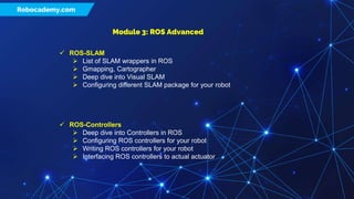 ROS_Course_Syllabus learning path for operating system | PPT