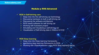 ROS_Course_Syllabus learning path for operating system | PDF
