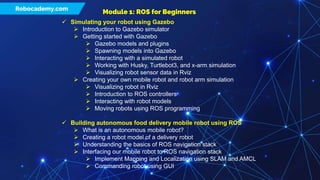 ROS_Course_Syllabus learning path for operating system | PPT