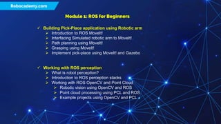 ROS_Course_Syllabus learning path for operating system | PPT