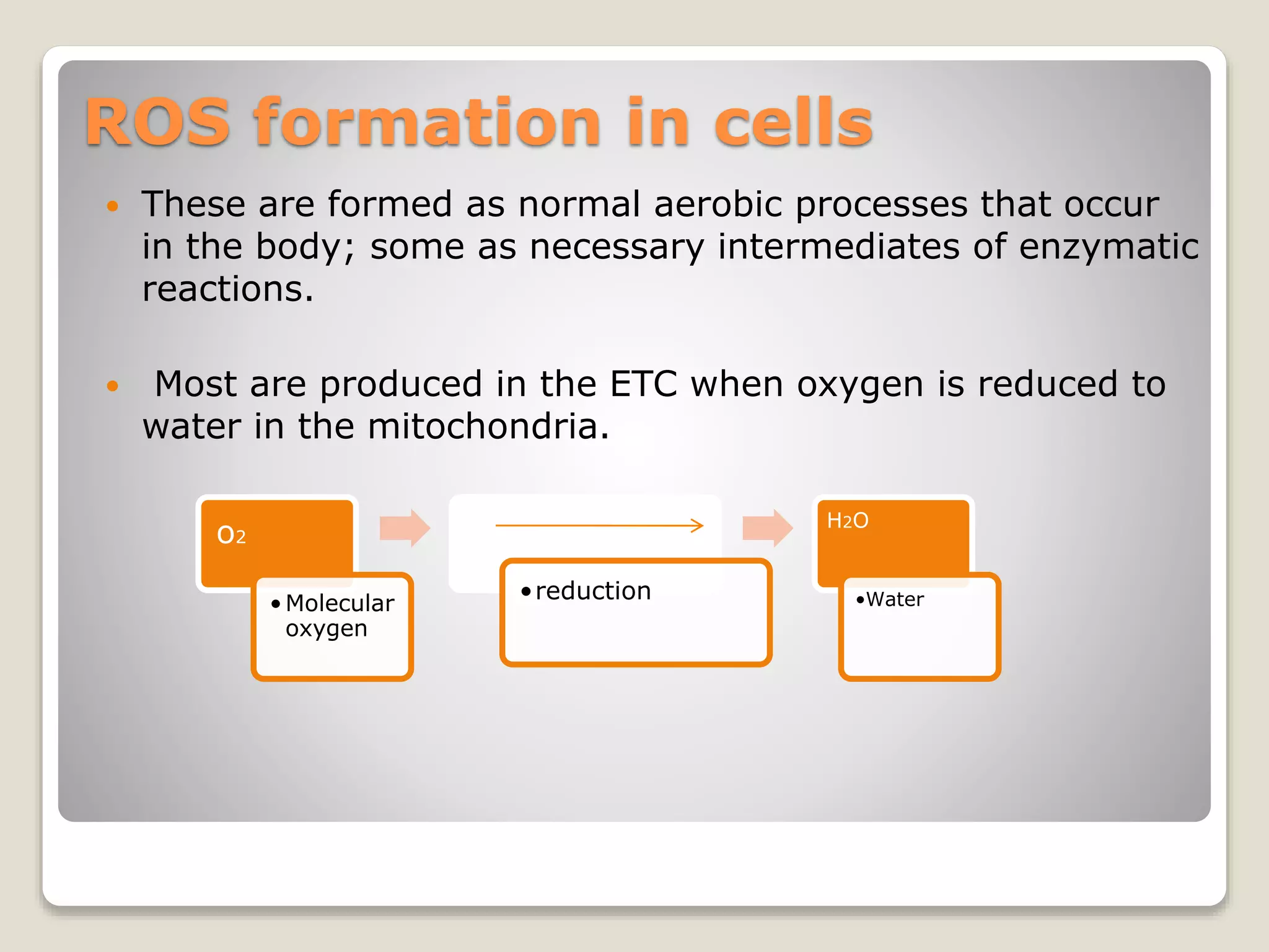 reactive oxygen species | PPSX