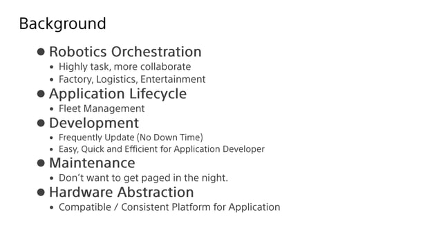 ROS/ROS2 Distributed System with Kubernetes | PPT