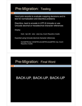 Introduction to Data Migration | PDF
