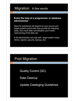 Introduction to Data Migration | PDF